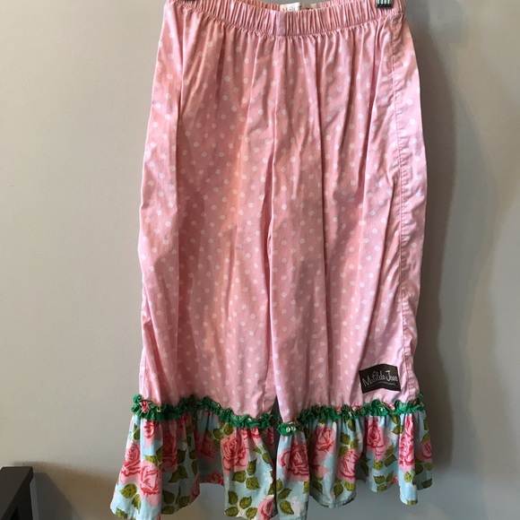 Matilda Jane | Bottoms | Matilda Jane Bloomertype Long Pants Pink With ...